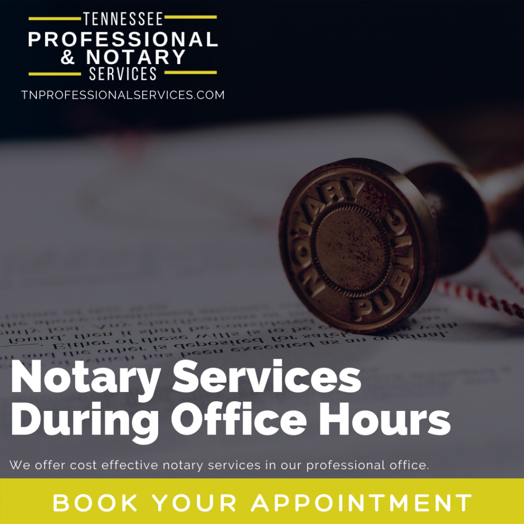 Home - Tennessee Professional & Notary Services