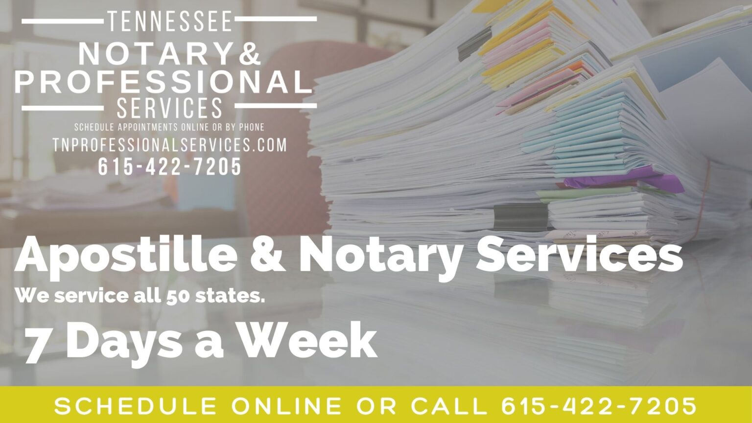 Home Page - Tennessee Notary & Professional Services